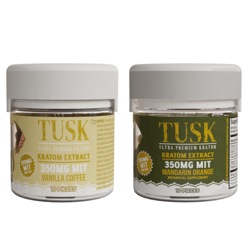 Tusk Kratom Extract Gummies 10ct - Earth Grown Wellness